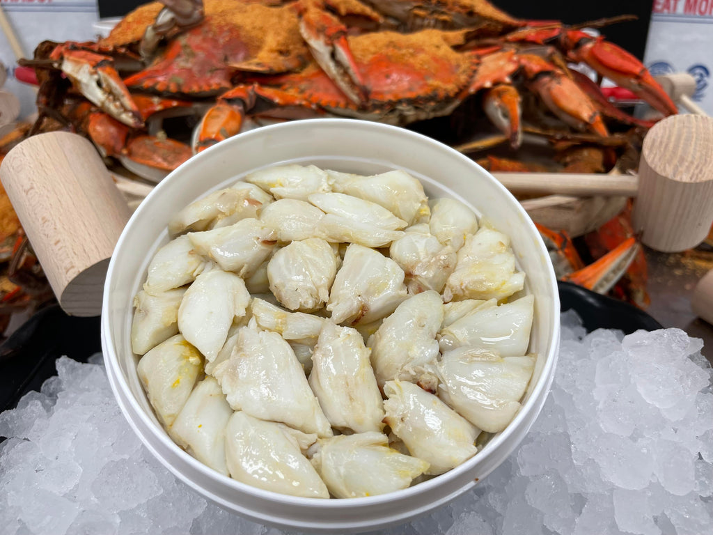🥣(5) lbs. JUMBO Lump Maryland Blue Crab Meat – Crab Depot