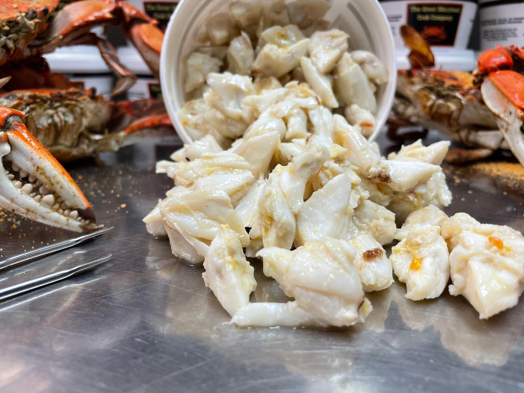 (5) lbs. JUMBO Lump Maryland Blue Crab Meat – Crab Depot